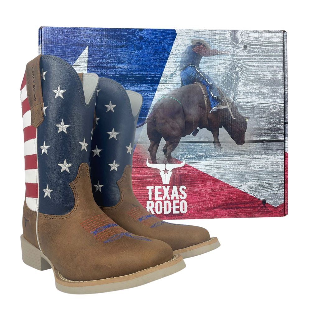 Bota Texana Feminina Texas Rodeo Tabaco Ref: Tr60 LQBO - Badana