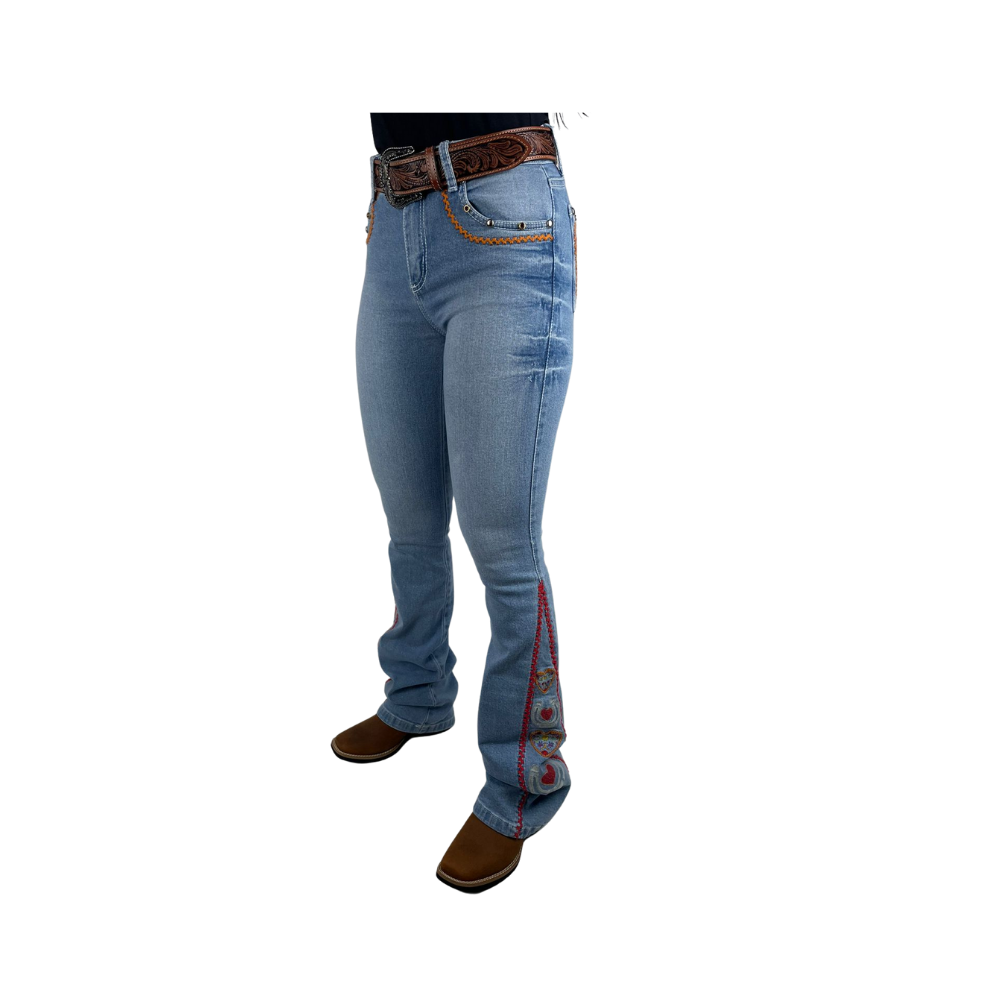 Calça Feminina West Dust Jeans Bootcut - REF: CL 27050 - Badana
