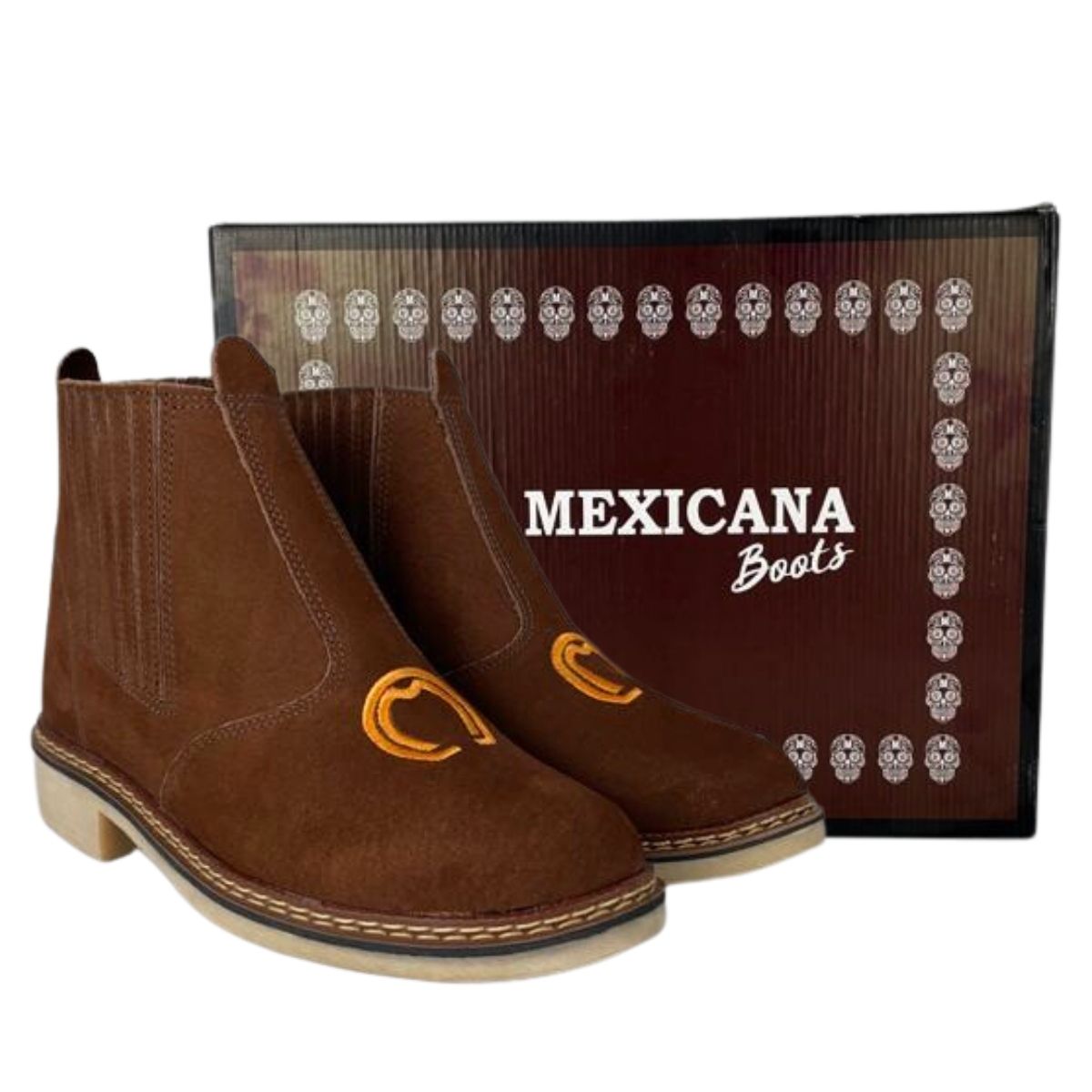 Botina Unissex La Mexicana Ferrugem - Ref. 24-7005 A - Badana