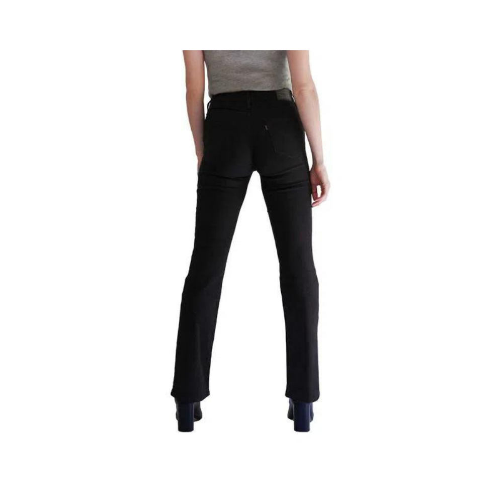 Calça Feminina Levi's High Rise Bootcut Preto Ref: 187590063 - Badana