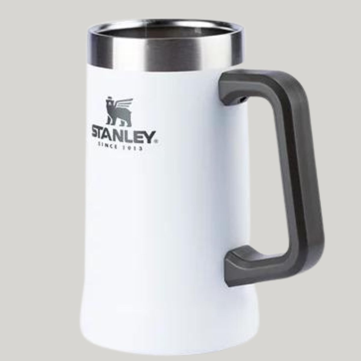 Caneca Térmica Stanley Cerveja 709 ML Branco Ref:8042 - Badana
