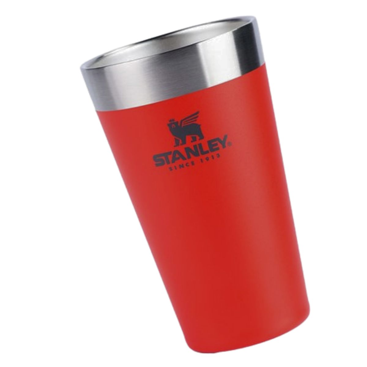 Copo Térmico Stanley Para Cerveja Sem Tampa Vermelho Ref: 8098 - Badana