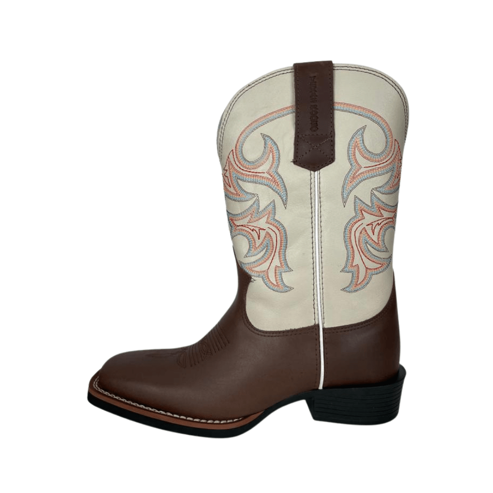 Bota Texana Masculina Texas Rodeo Marfim - Badana