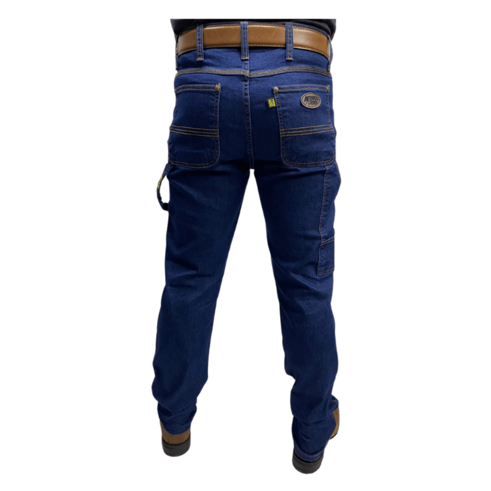 Calça Masculina Carpinteira Terra de Rodeio Azul Escuro - Badana