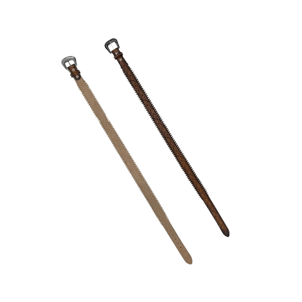 Cinto Masculino Pyramid Country Trança Lateral - Ref. 7074 - Badana