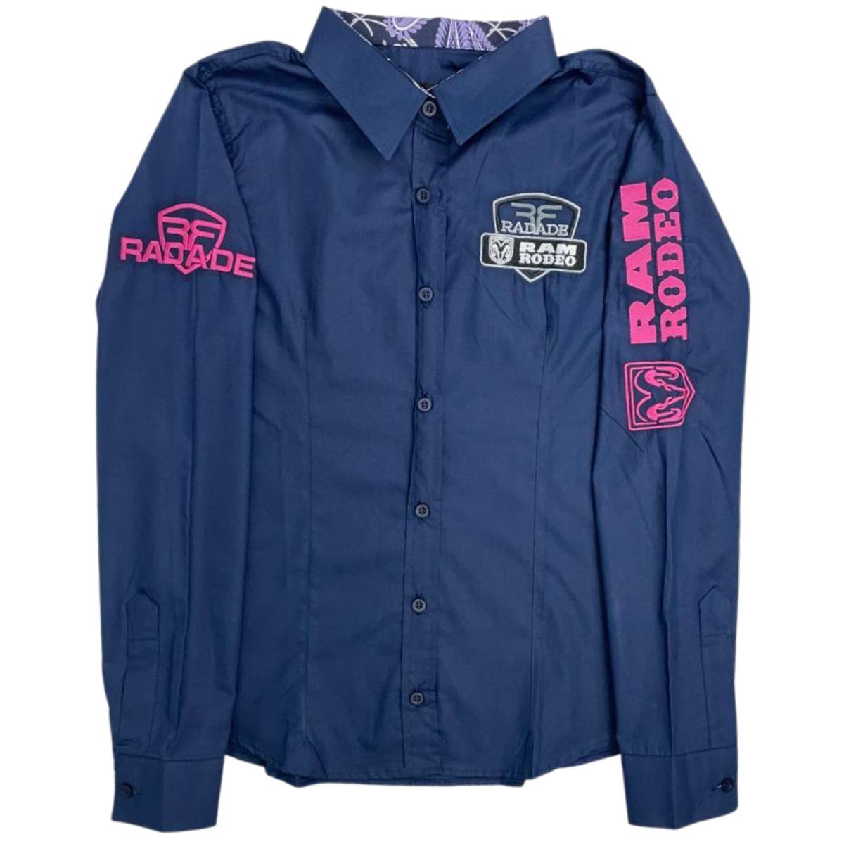 Camisa Feminina Radade Bordada Ram Rodeo - Escolha a cor - Badana