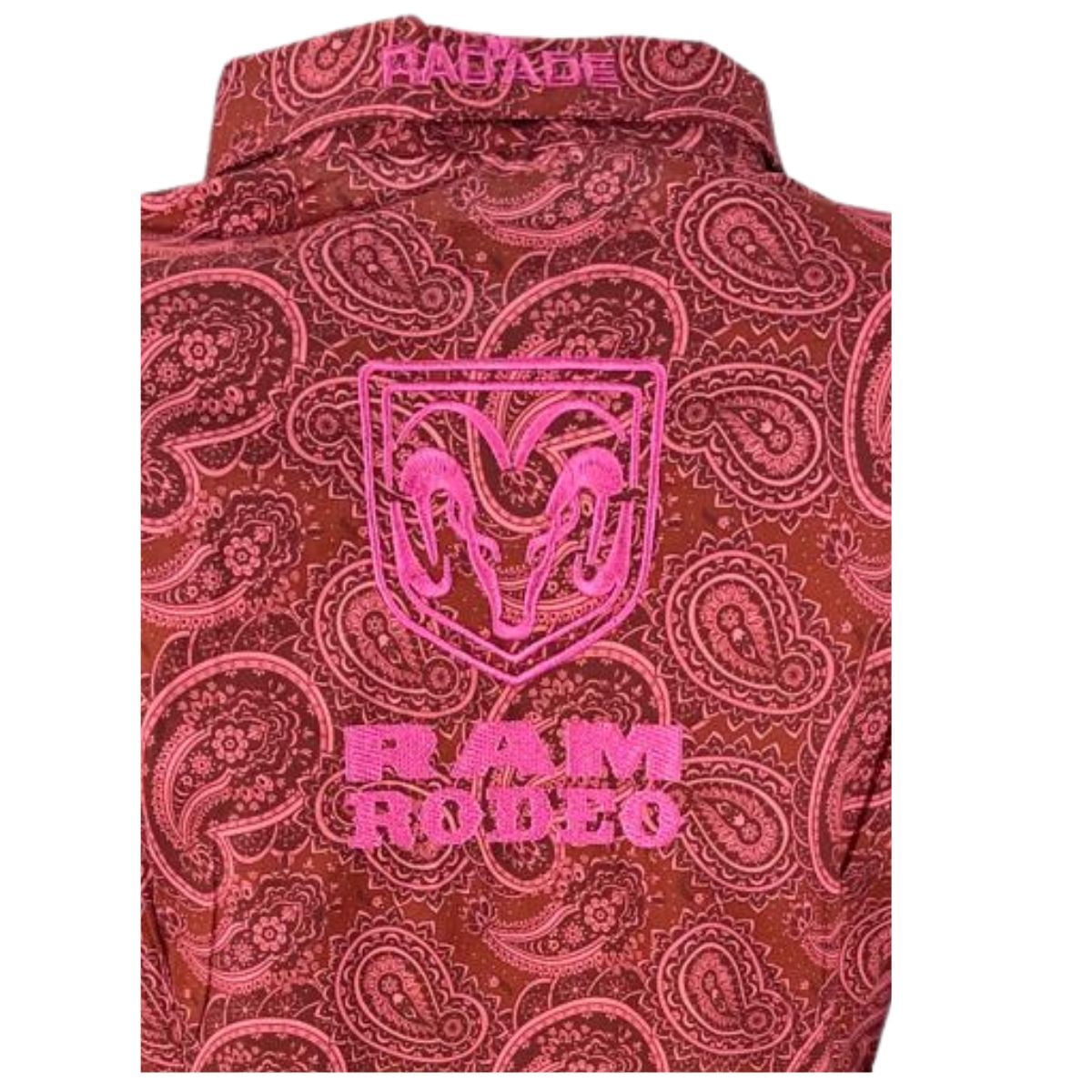 Camisa Feminina Radade ML Prin Ram Rodeo Estampada Bordada - Badana